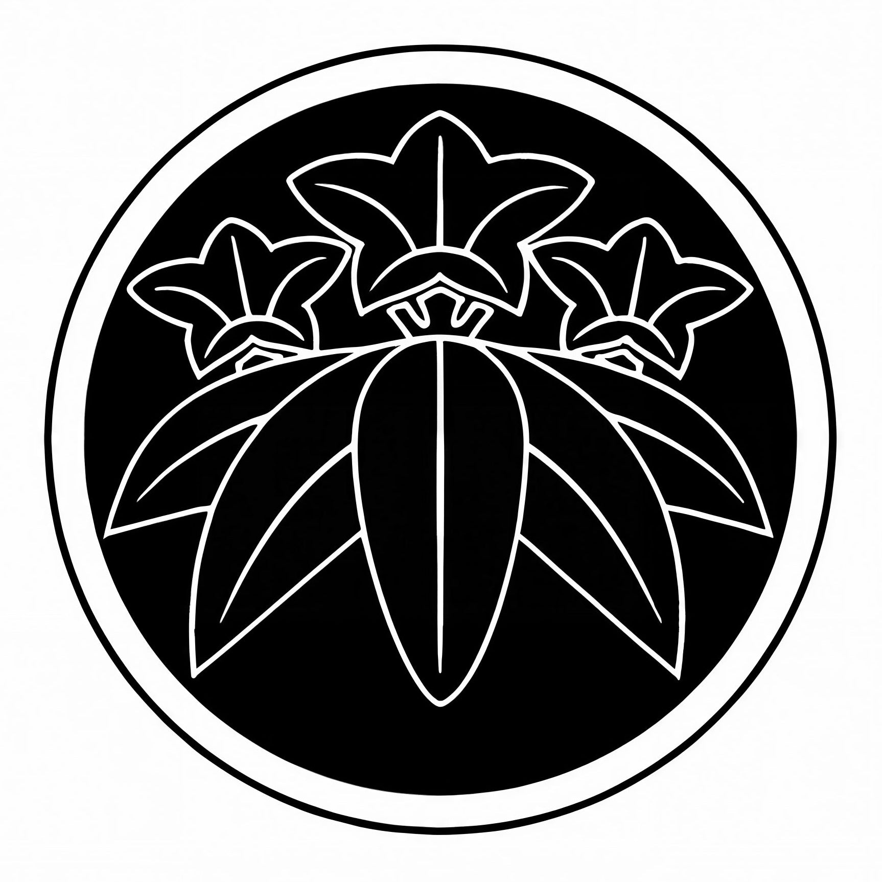 Kanga Rindo Gentian Crest - Graphic – Don Marsh